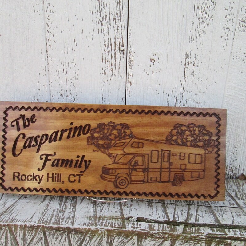 Camper Signs Personalized - Etsy