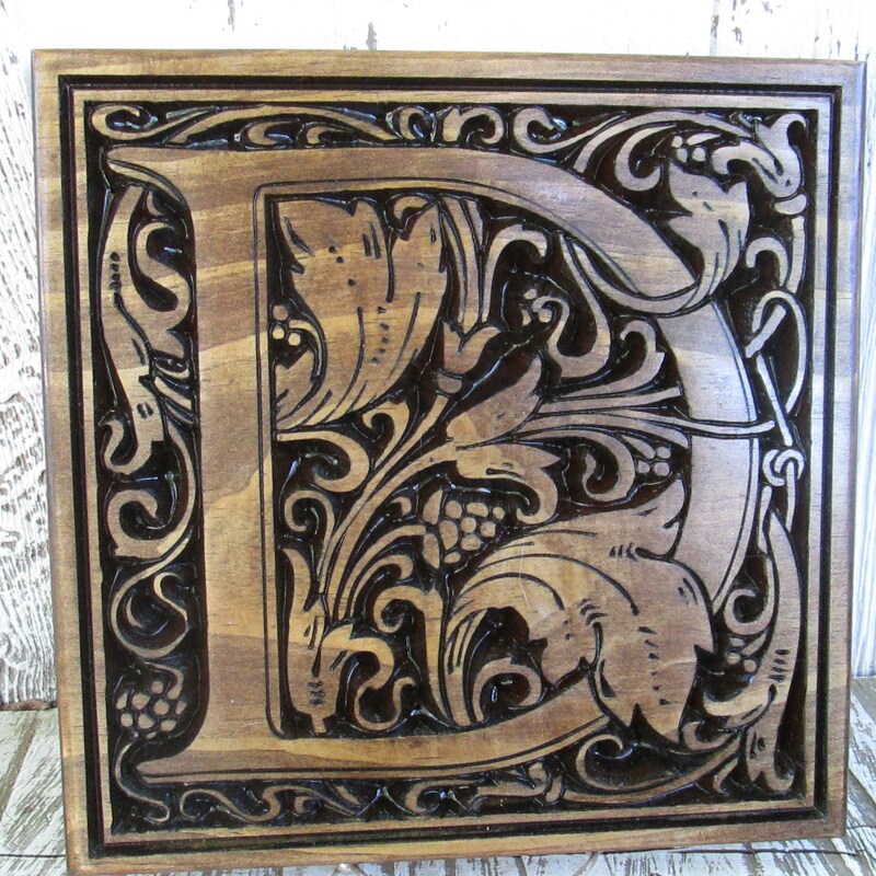 Monogram Plaque - Etsy