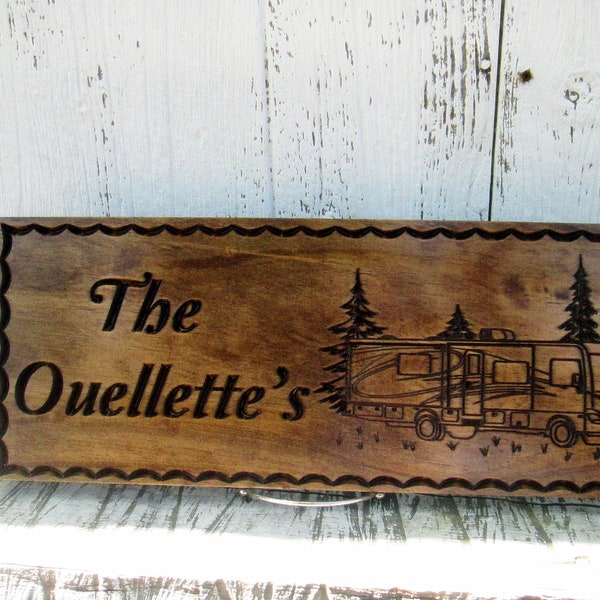 Camper Signs Personalized - Etsy
