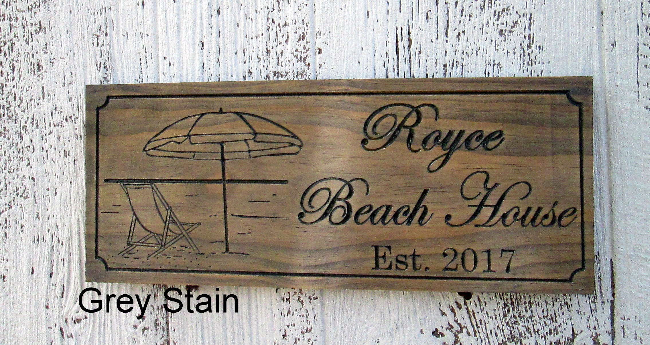 Custom Wooden Beach Sign: Hand-painted Coastal Decor - Etsy