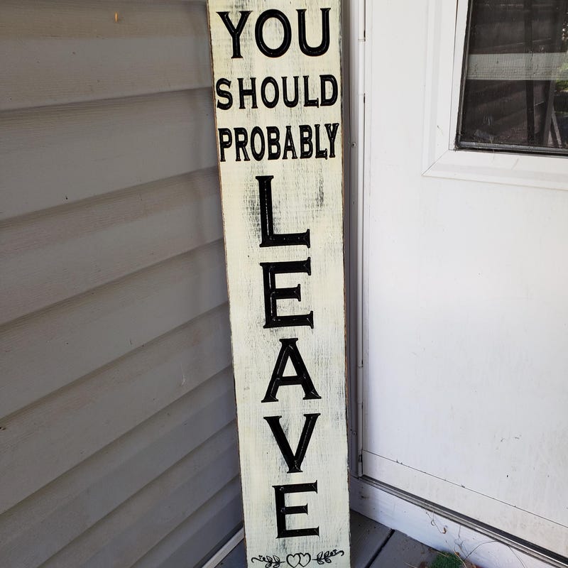 Distressed Sign - Etsy