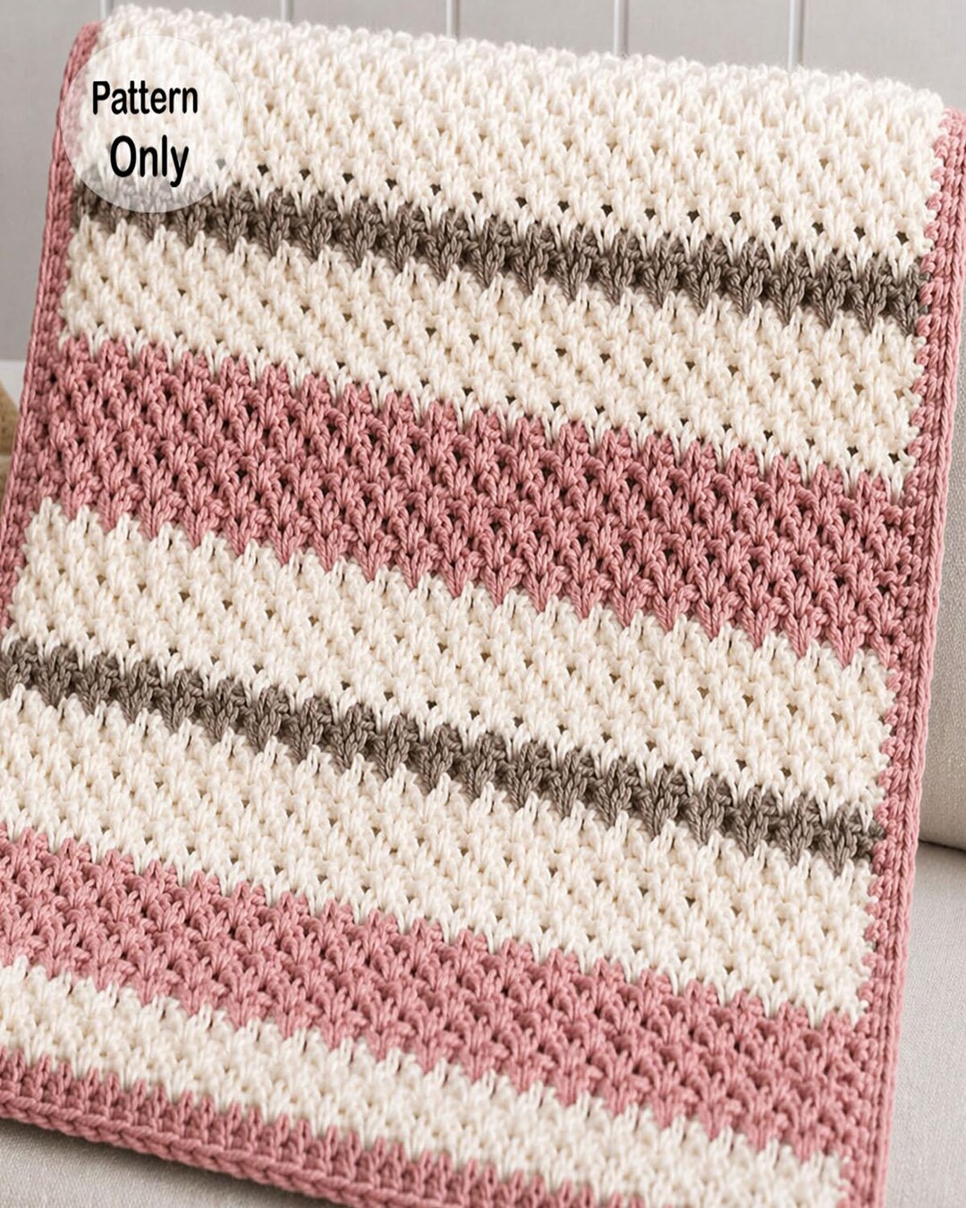 Stitch Baby Blanket Crochet Pattern PDF Beginner Easy - Etsy Australia