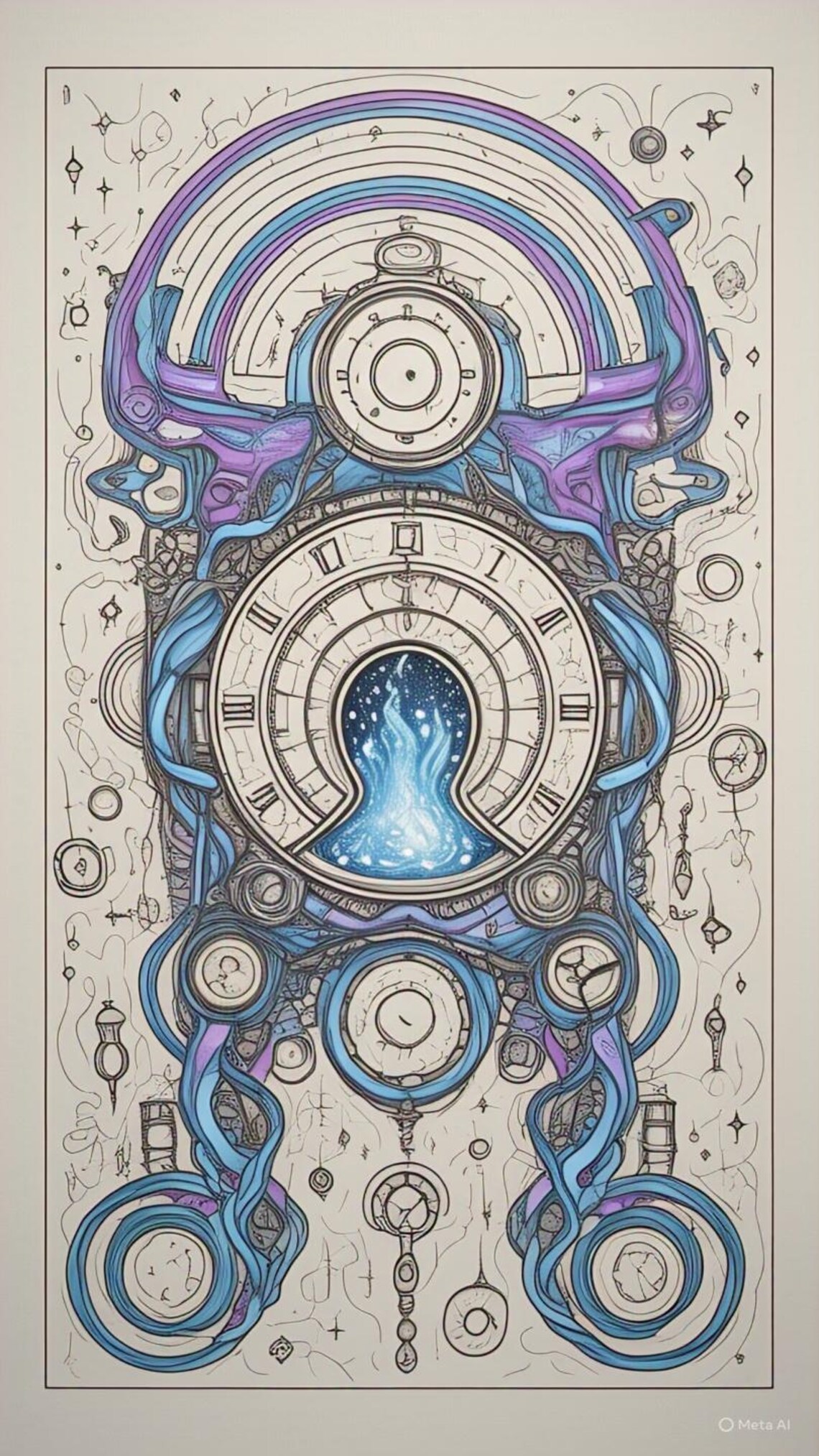 Cosmic Light Code Poster | Digital Download Wall Art | Printable Energy ...