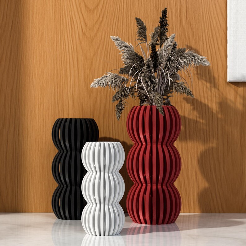 Modern Textured Vase "loopa Bubbles" for Real and Dried Flowers ...