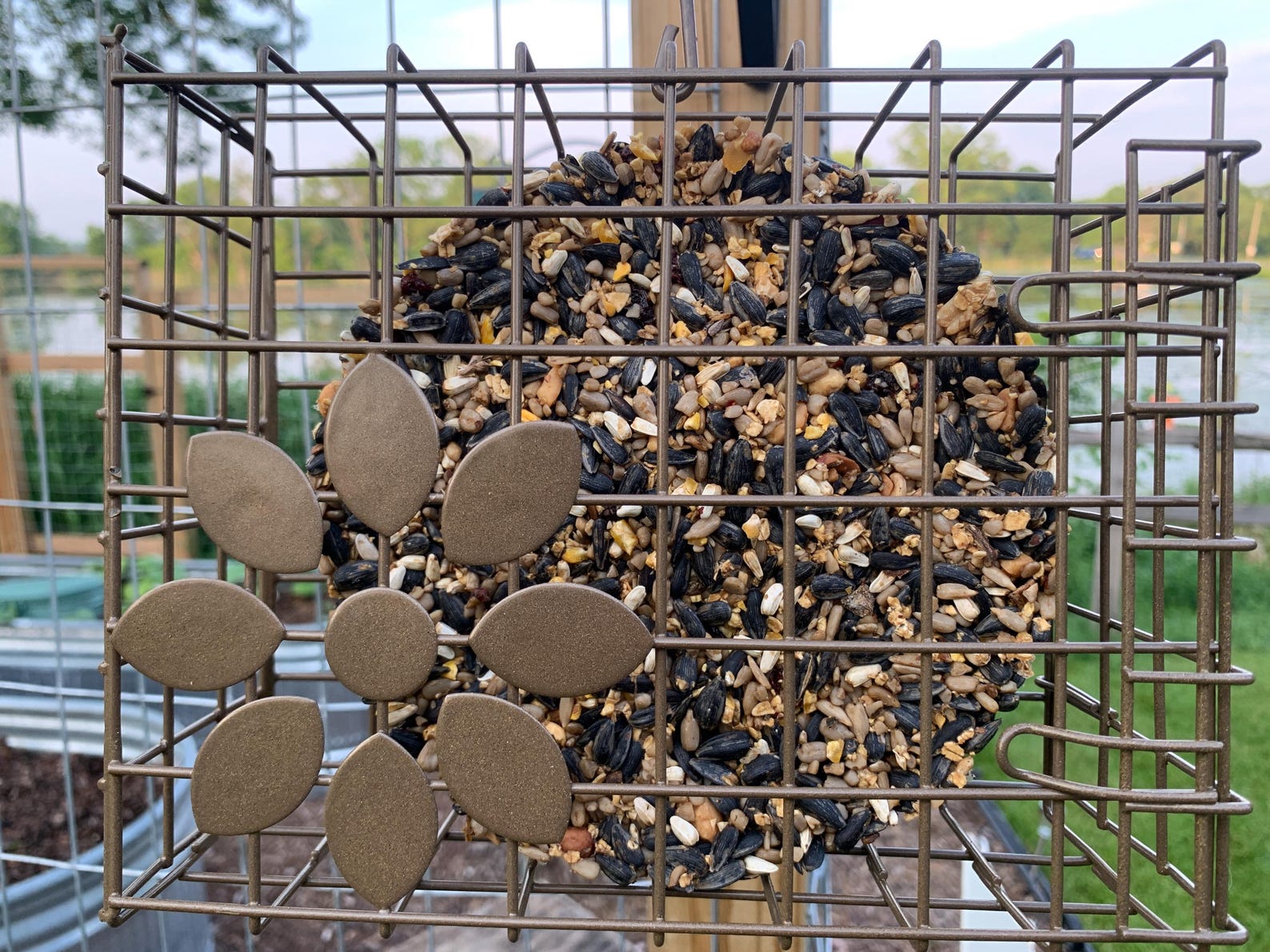 Hot Pepper Bird Seed Cake - No Mess, Squirrel Deterrent (2 Pack) - Etsy