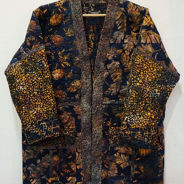 Quilted Fire Jacket - Etsy