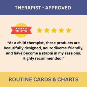 Visual Routine Cards for Kids: Autism, ADHD, Toddler Chores (PDF ...