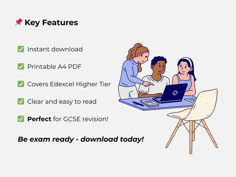 GCSE Maths Formula Sheet | Edexcel Higher Tier Revision Guide ...