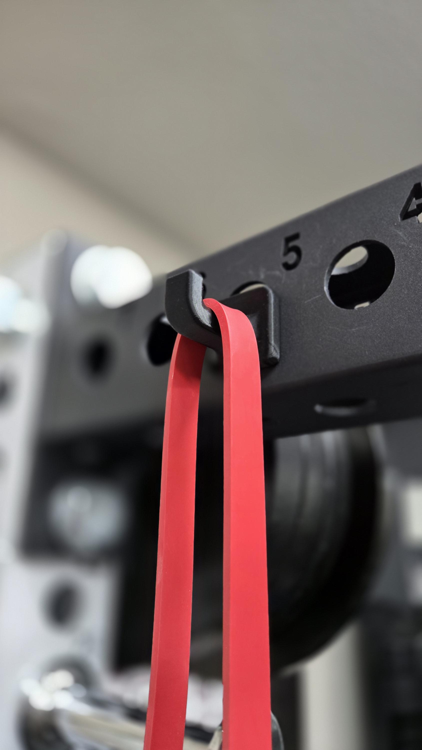 Gym Storage Hook Attachment for Squat Racks (quick Release) - Etsy