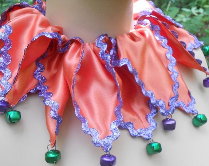 J004 Circus Jester Clown Collar Pointed Jester Collar Children's Jester Clown Collar - Etsy