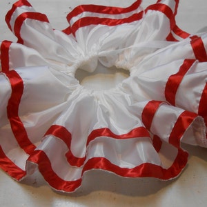 F014 Circus Clown Collar Gorgeous Double Layer Collar With Ribbon Trim ...