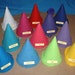 B080 Classic Pointed Clown or Gnome Hat You Choose the Color - Etsy
