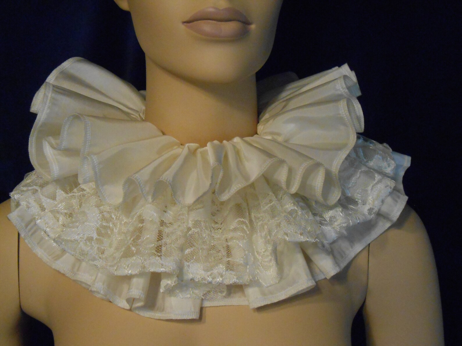 D125 Gorgeous Triple Ruffle Adults Clown Collar You choose | Etsy