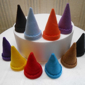 L001 Itty Bitty Pointed Clown Hats - Etsy