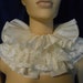 F020 Neck and Wrist Ruffs Circus Collar and Cuffs Gorgeous - Etsy