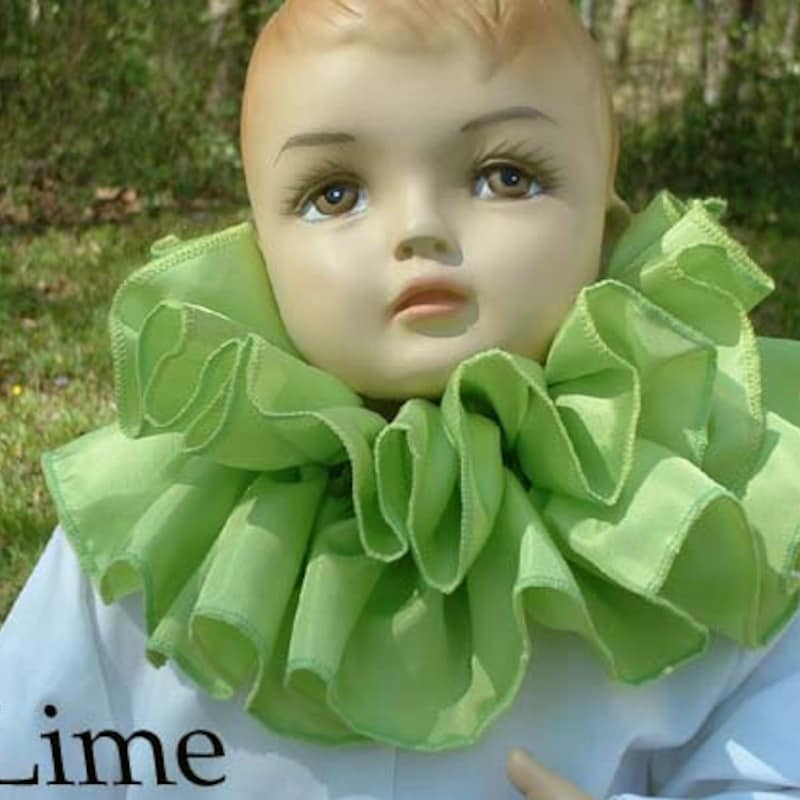 Clown Neck Ruffle - Etsy
