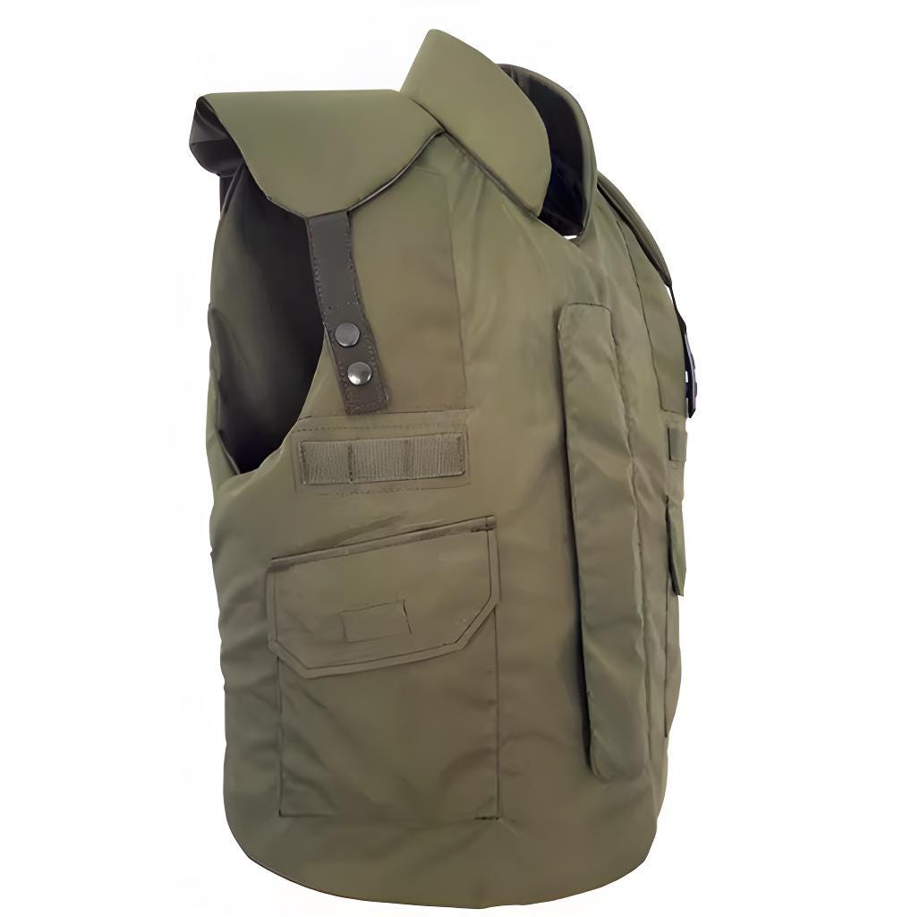 US Army PASGT Tactical Body Armor Vest – Olive Camo – Replica for ...
