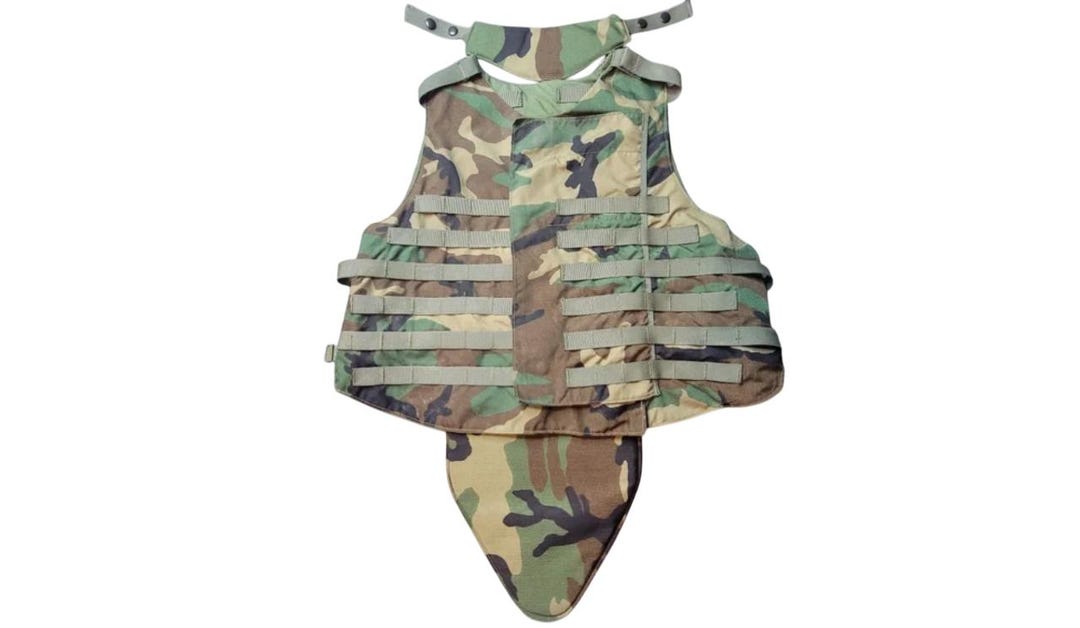 USMS IOTV Gen 1 Tactical Vest, Woodland Camouflage, With Kevlar - Etsy