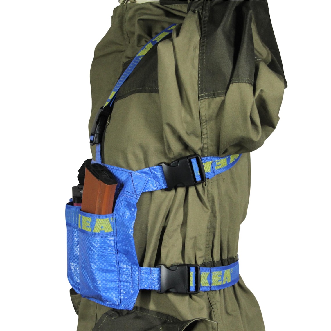 EFT Tarkov Inspired IKEA Shopping Bag Chest Rig – Custom Cosplay Gear ...