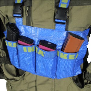 EFT Tarkov Inspired IKEA Shopping Bag Chest Rig – Custom Cosplay Gear ...