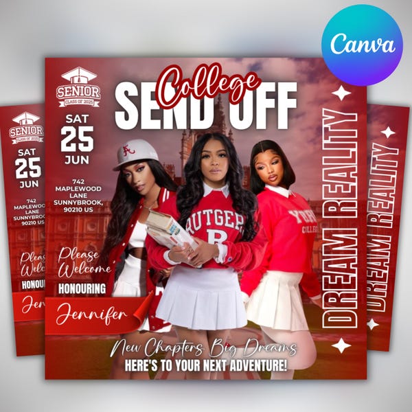 College Send Off - Etsy
