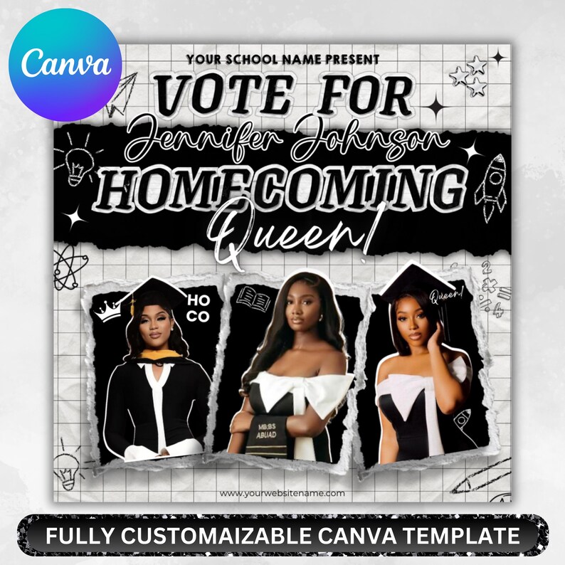 Homecoming Queen Flyer , Homecoming Flyer , Homecoming Campaign Flyer ...