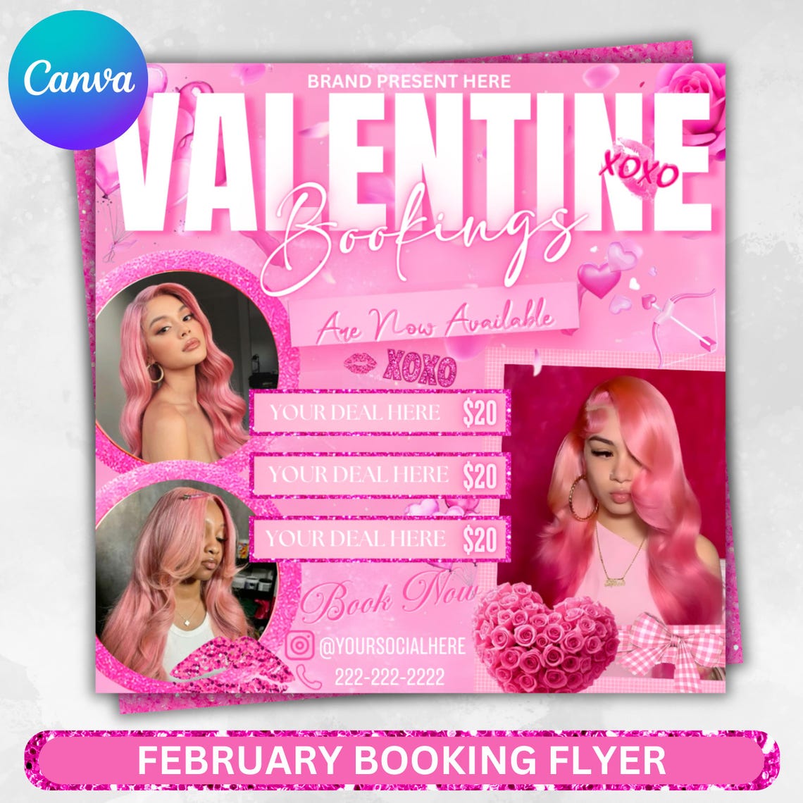 February Booking Flyer,february Books Open,now Booking Openfebruary ...