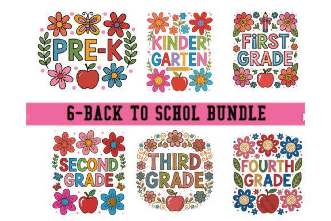 Coquette Back to School PNG Bundle: Shirt Design (digital Download) - Etsy