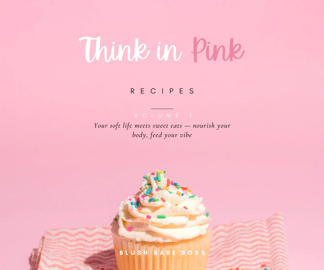 Think in Pink Vol. 1: Healthy & Aesthetic Pink Recipes for the Girl ...