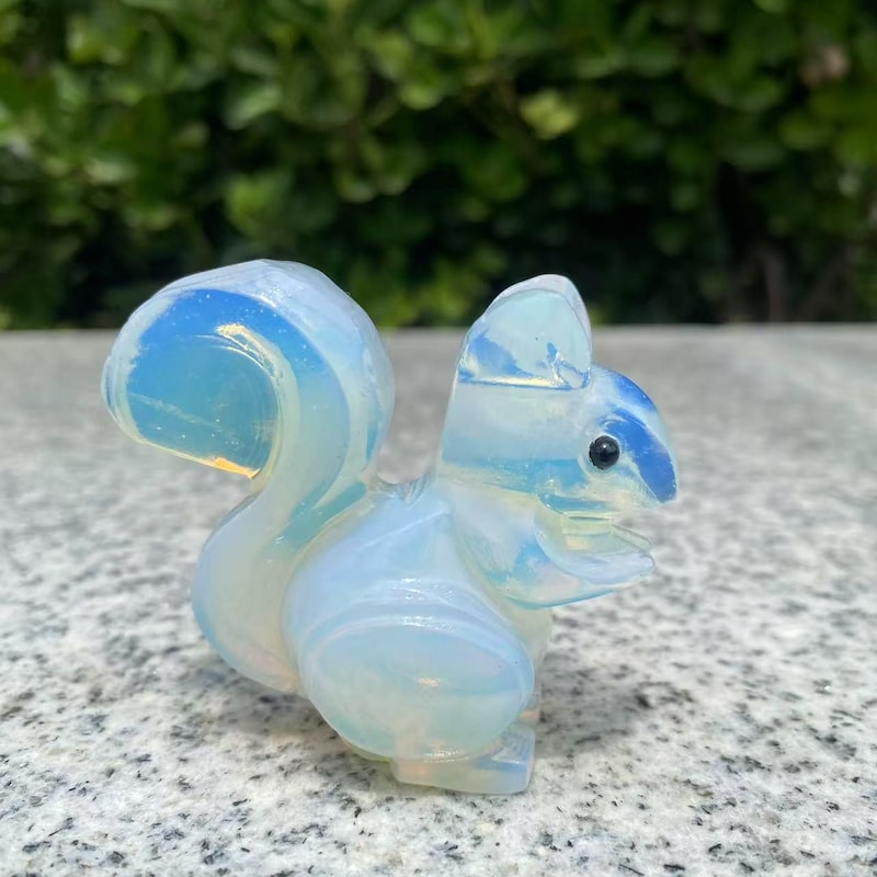 Stone Squirrel Carving - Etsy