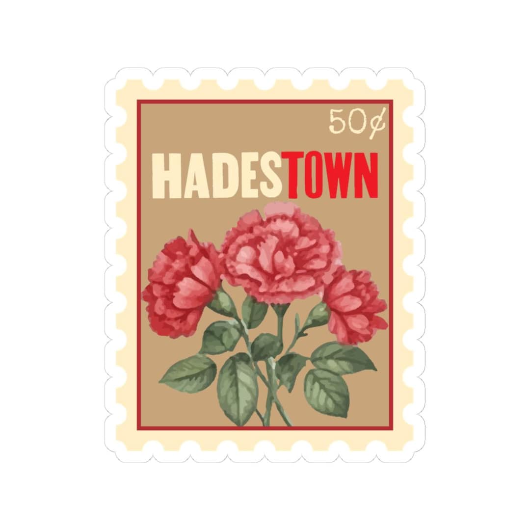 Hadestown Flower Stamp Sticker - Etsy