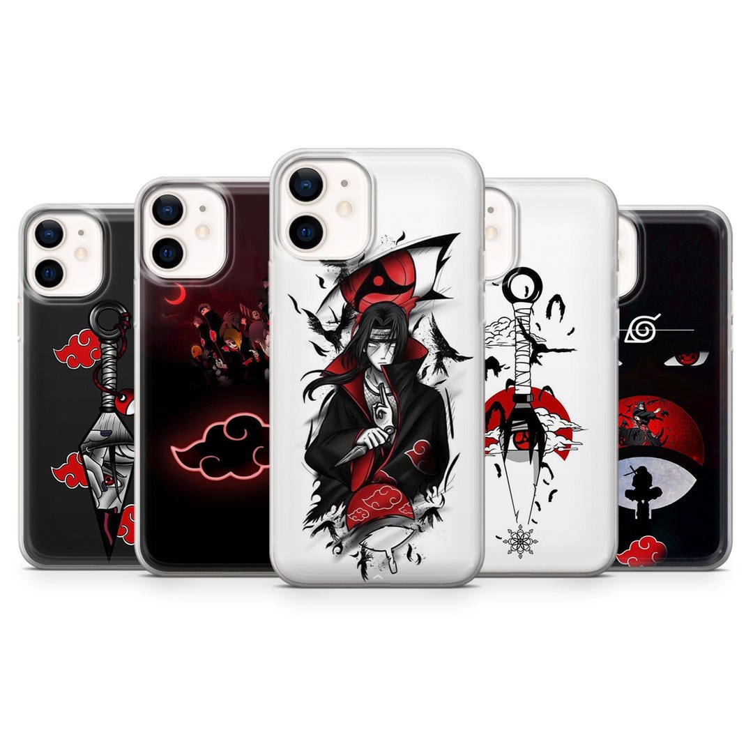Itachi Phone Case Kunai Akatsuki Cover for iPhone 16plus, 15, 14, 13 ...