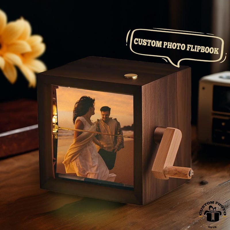 Photo Wooden Flipbox - Etsy UK