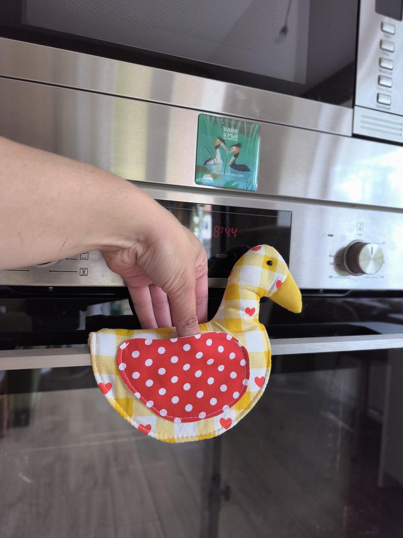 Chicken & Goose Oven Mitt Pattern Bundle PDF | Oven Mitt Sewing Pattern ...