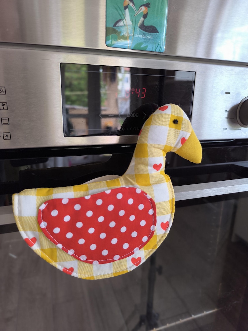 Chicken & Goose Oven Mitt Pattern Bundle PDF | Oven Mitt Sewing Pattern ...