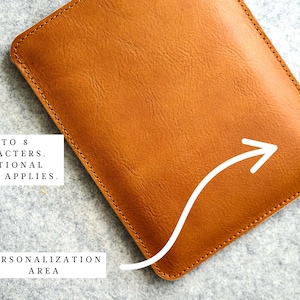 Leather Kindle Case Personalized: Paperwhite 2024, Oasis, Colorsoft ...