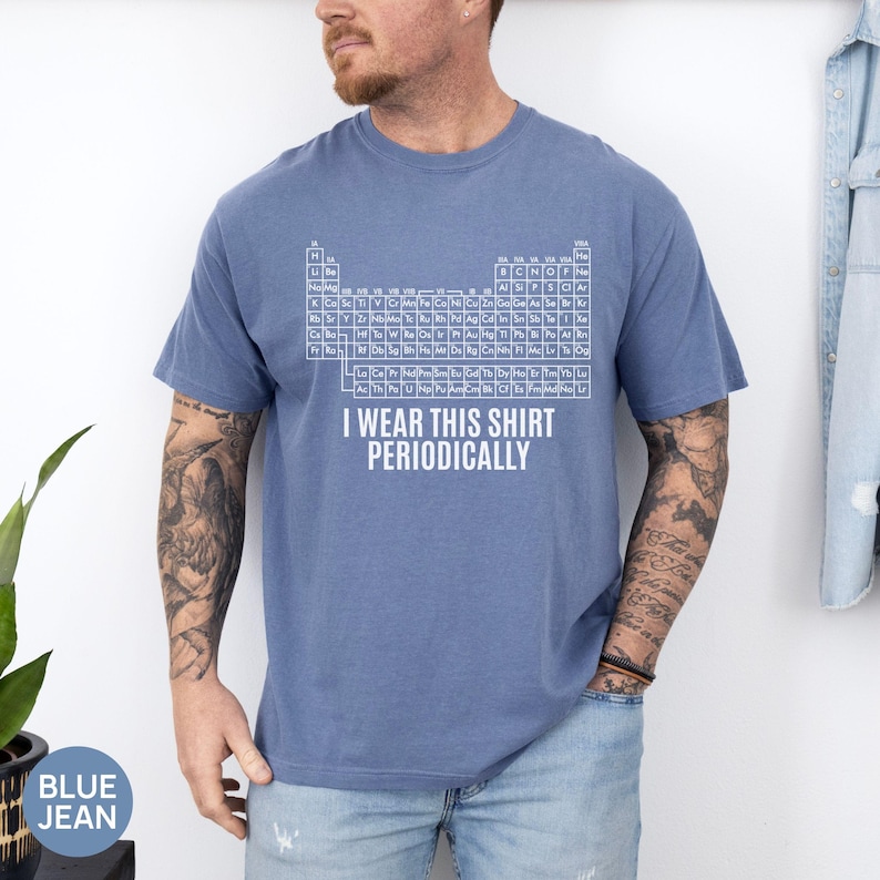 Comfort Colors® Dr Grace's Periodic Table Shirt, Project Hail Mary ...