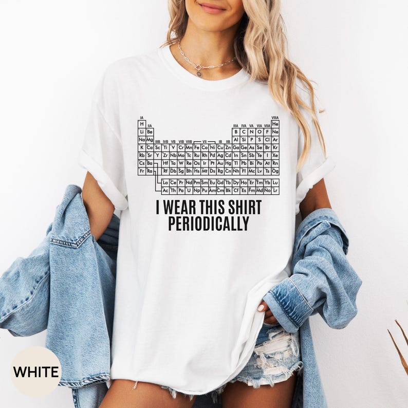 Comfort Colors® Dr Grace's Periodic Table Shirt, Project Hail Mary ...