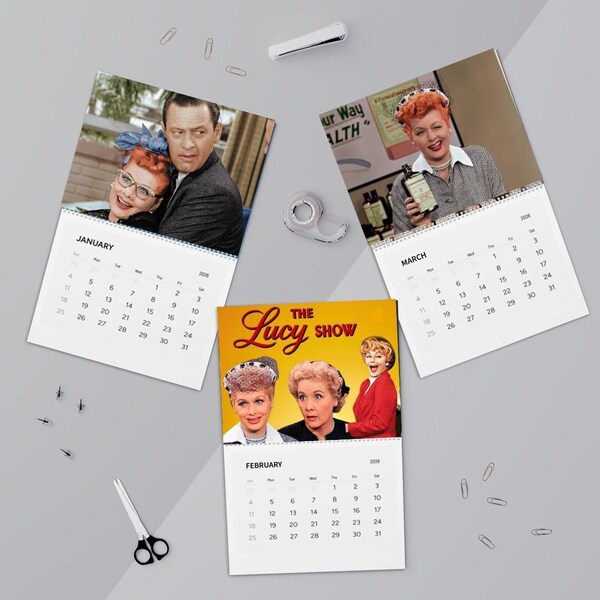 I Love Lucy 2026 Calendar - Etsy