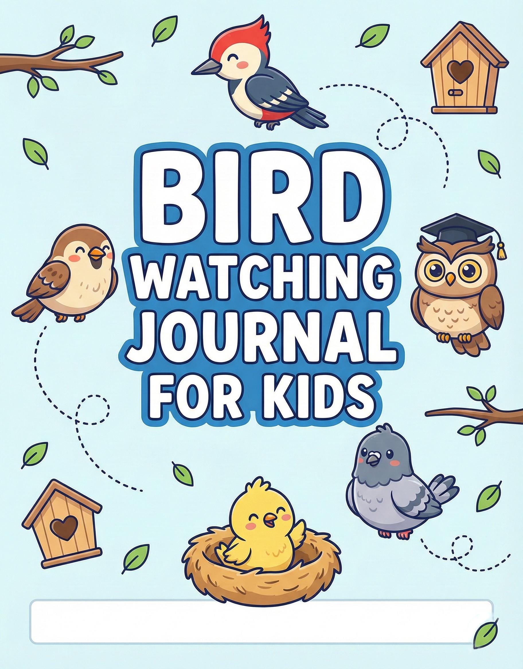 Bird Watching Journal for Kids | Bird Identification & Observation ...
