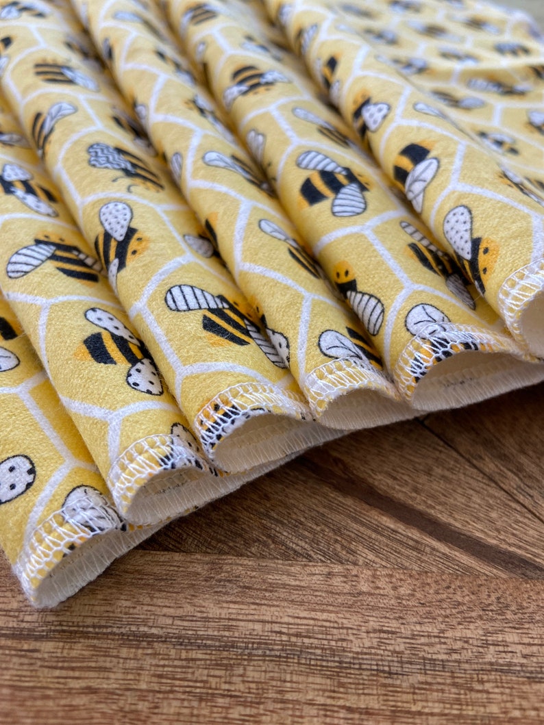 Bees Cloth Napkins Paperless Towels Washable Napkins - Etsy