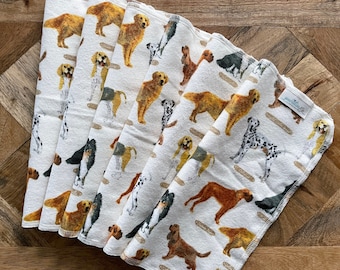 Dog Napkins - Etsy