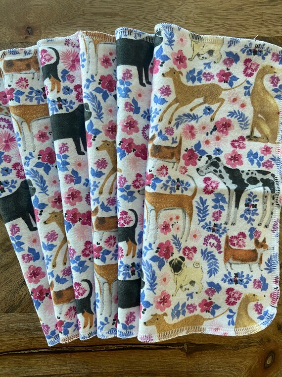Dog Cloth Napkins Dalmation Beagle Boxer Puppy Napkins | Etsy