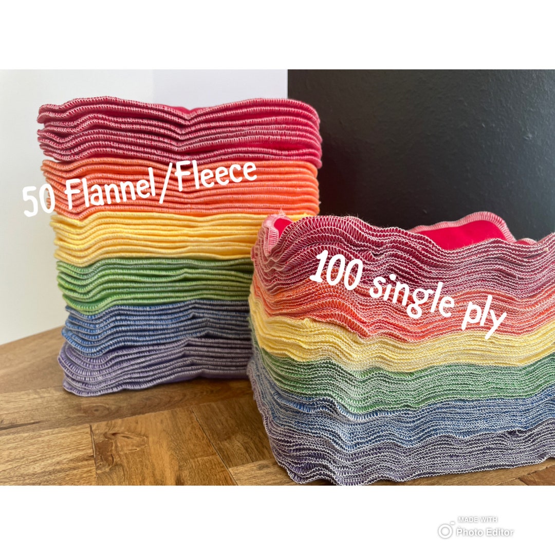Reusable Toilet Paper, Reusable Cloth Wipes, Washable Toilet Paper - Etsy