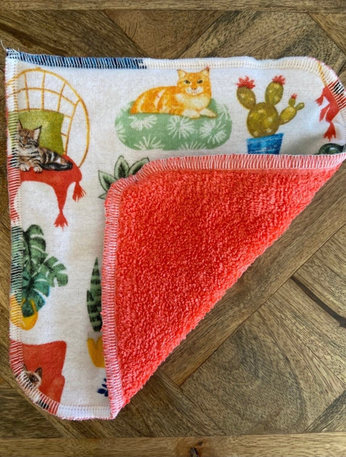 Cats and Cactus Sponge, Kitchen or Bathroom Sponge, Cat Gift - Etsy