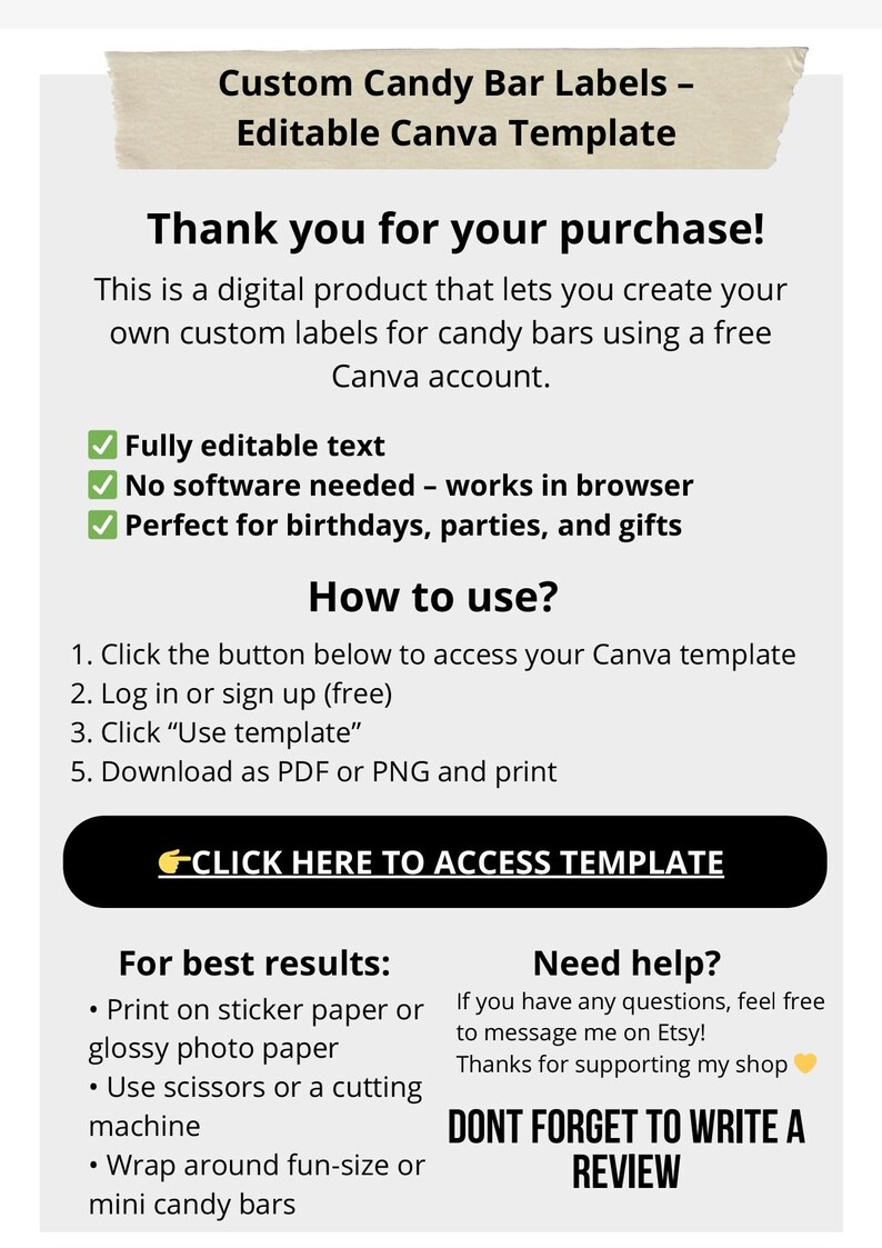 Editable Dark Chocolate Label Template: Toblerone Candy Bar Wrapper ...