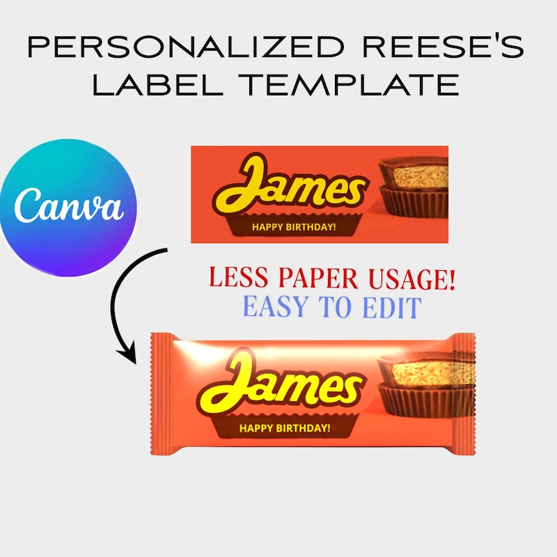 Reeses Peanut Butter Bar - Etsy UK