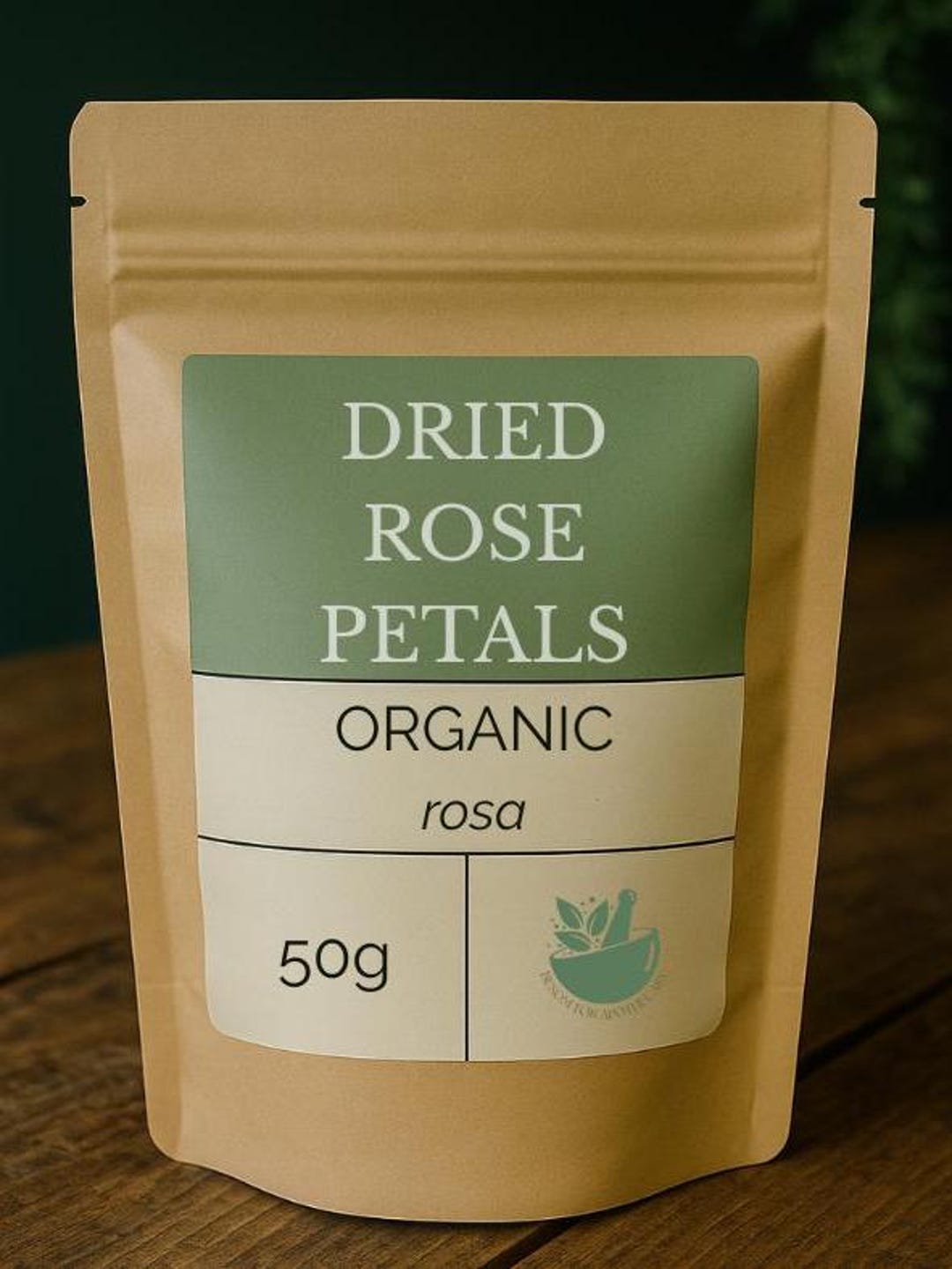 Organic Dried Rose Petals, Loose Botanical Flowers for Tea, Bath ...