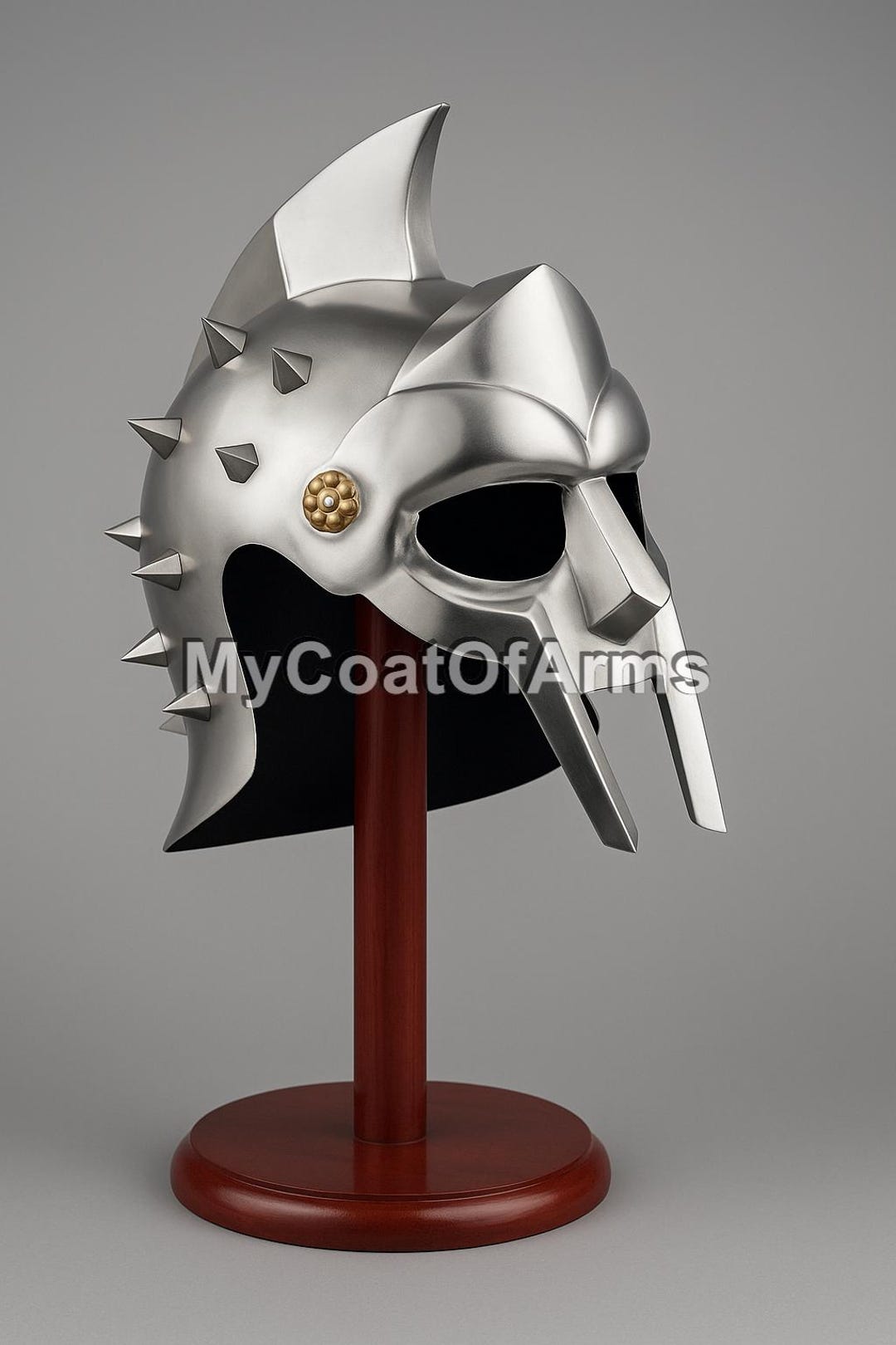 Roman Gladiator Helmet – Authentic Maximus Helmet Battle Gear for ...