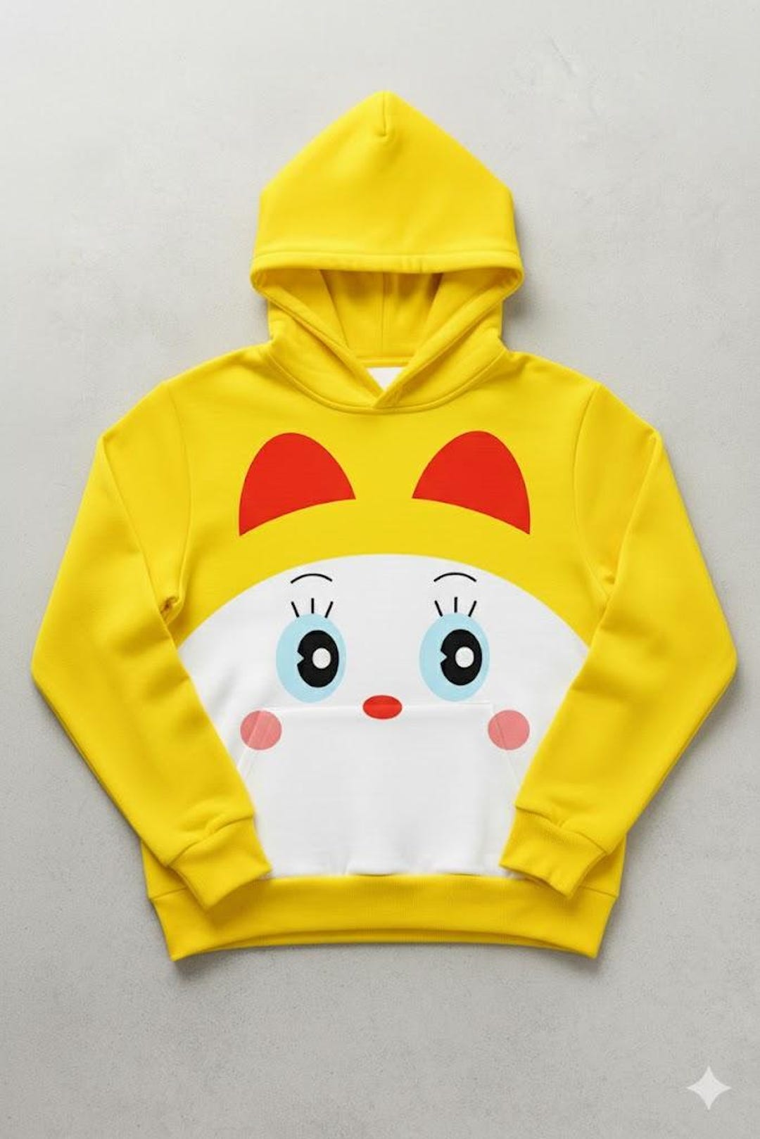 Doraemon & Dorami Cosplay Set – Cute Couple Hoodie and T-shirt ...